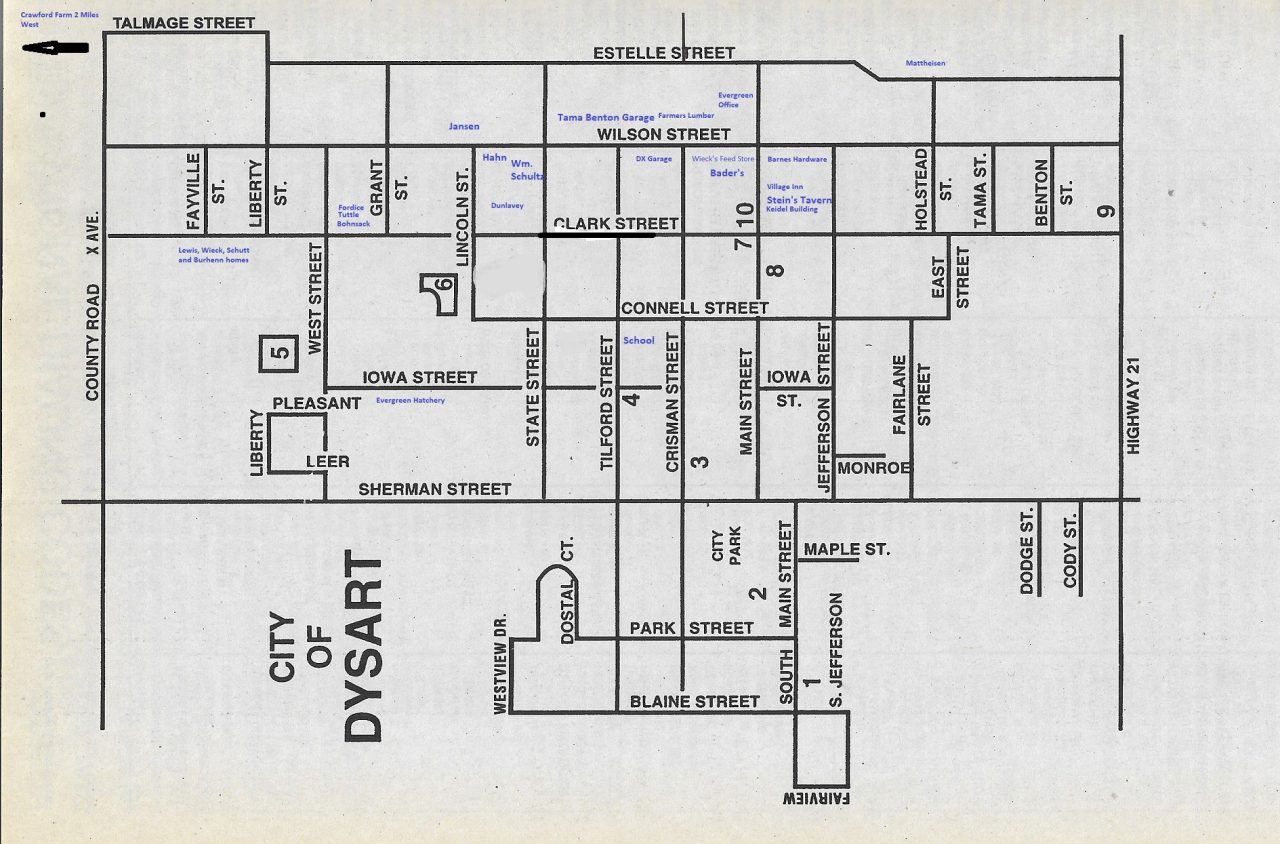 Iowa Tornado - May 31, 1958 - goodpasturefarm
